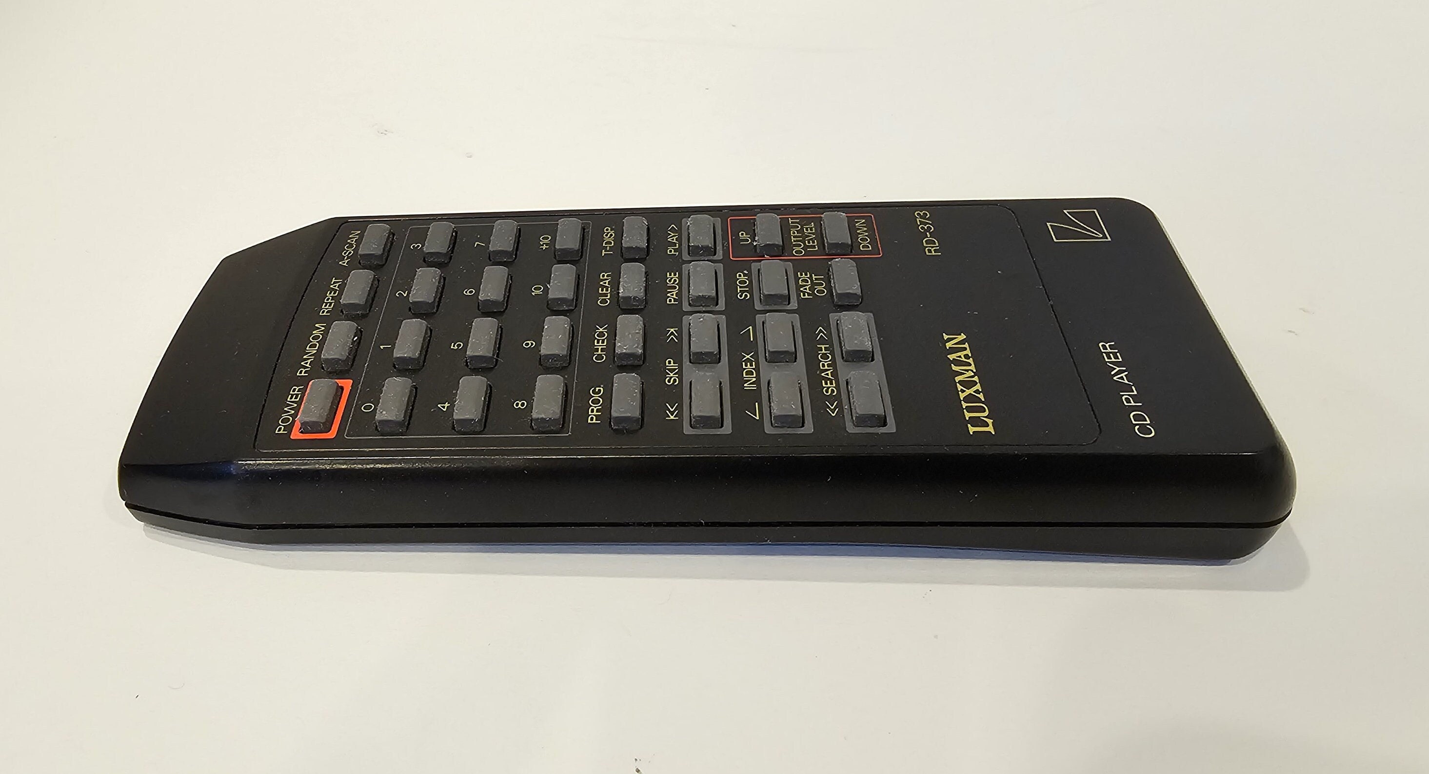 Luxman Original Remote Control CD Player Model RD-373 - Etsy