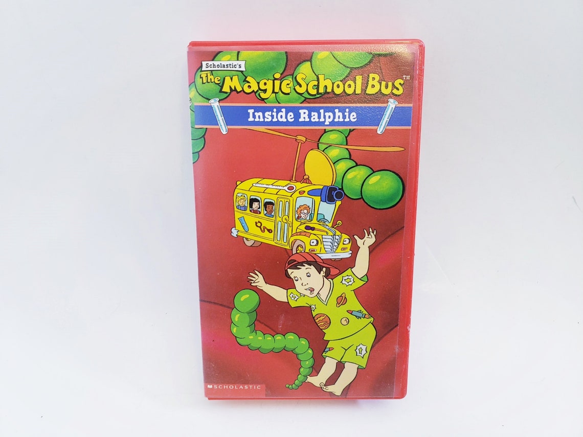 The Magic School Bus VHS Inside Ralphie Videocassette Vintage - Etsy