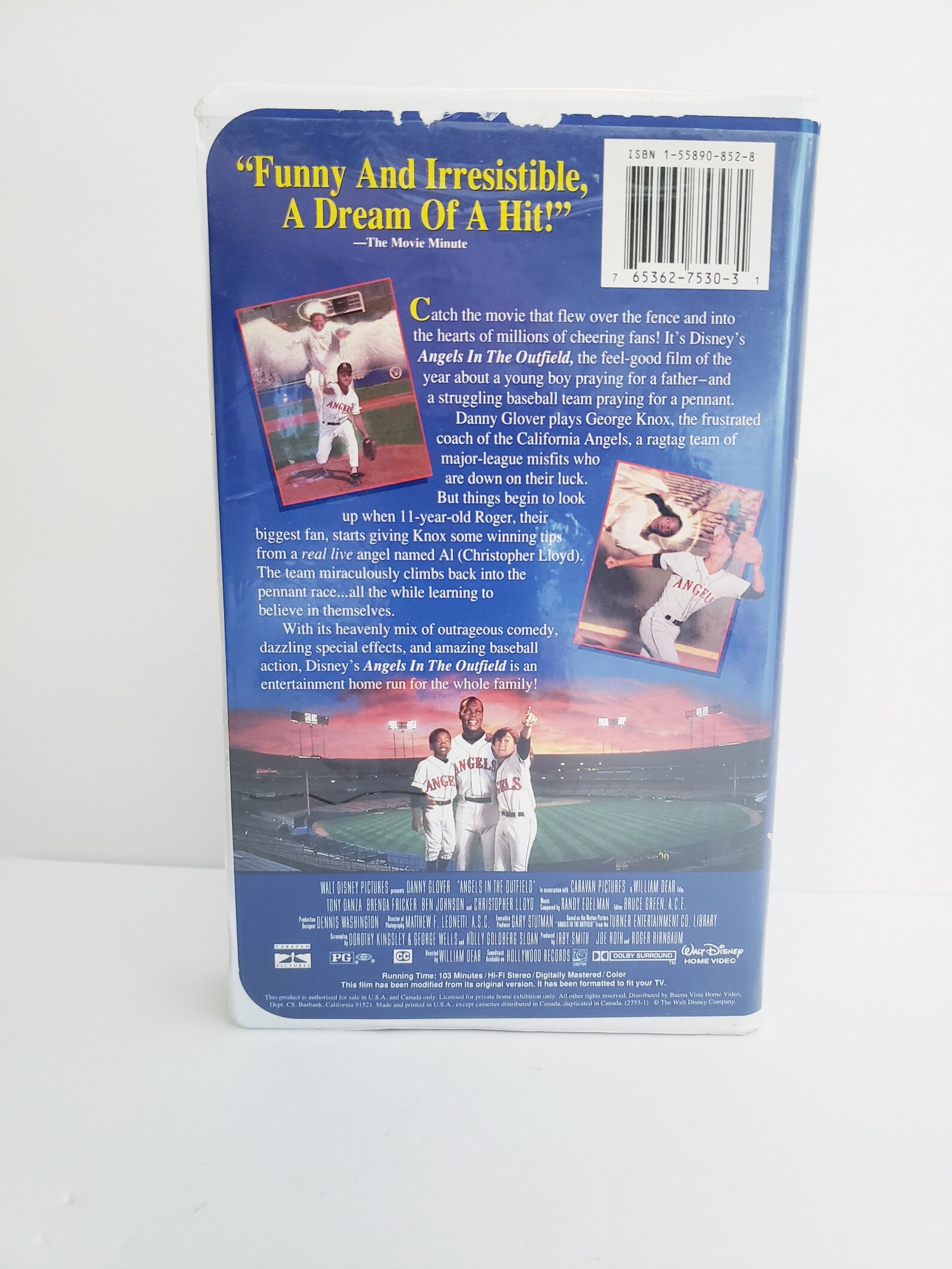 Angels in the Outfield VHS Movie Walt Disney Film Danny Glover Tony ...