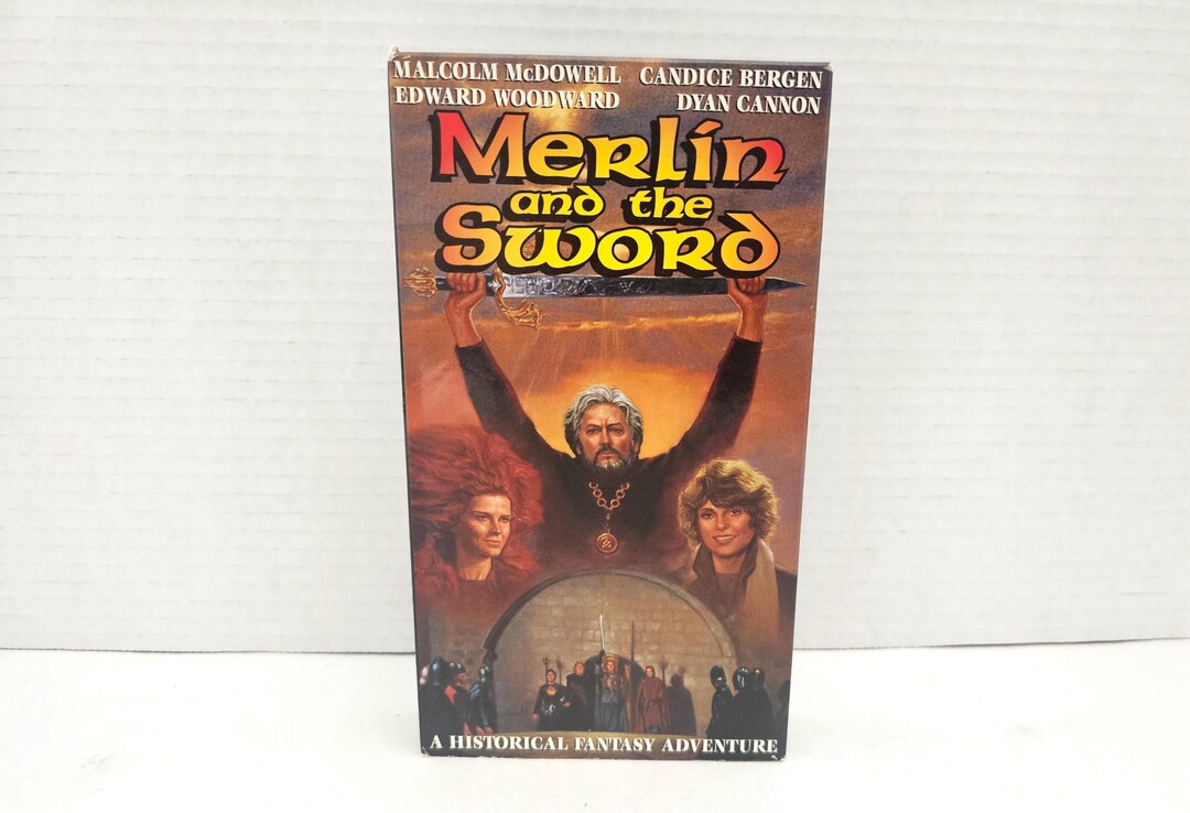 Merlin and the Sword VHS A Historical Fantasy Adventure Vintage Movie ...