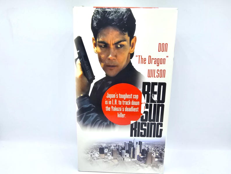 Red Sun Rising VHS Movie Vintage Don Wilson Terry Farrel Videocassette ...