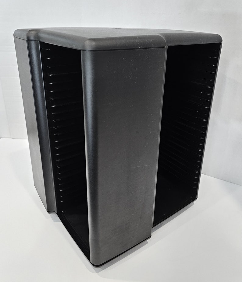 Laserline CD Rotating Display Stand Carousel 100 Compact Disc Holder ...