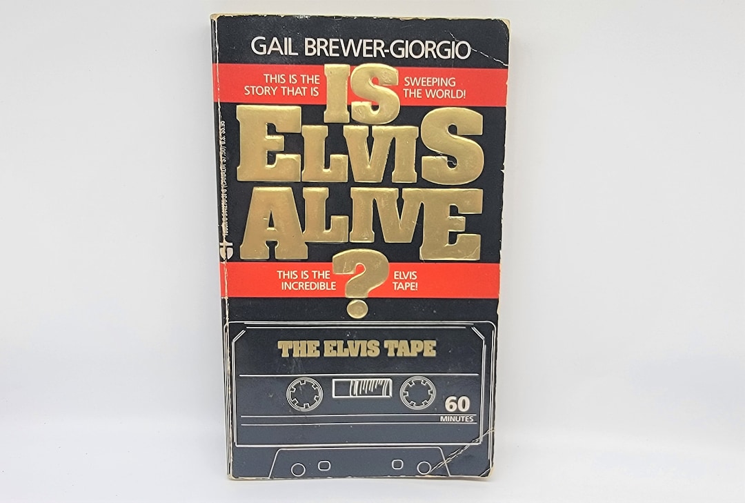 Is Elvis Alive? Book Vintage 1986 Paperback Gail Brewer-giorgio ...