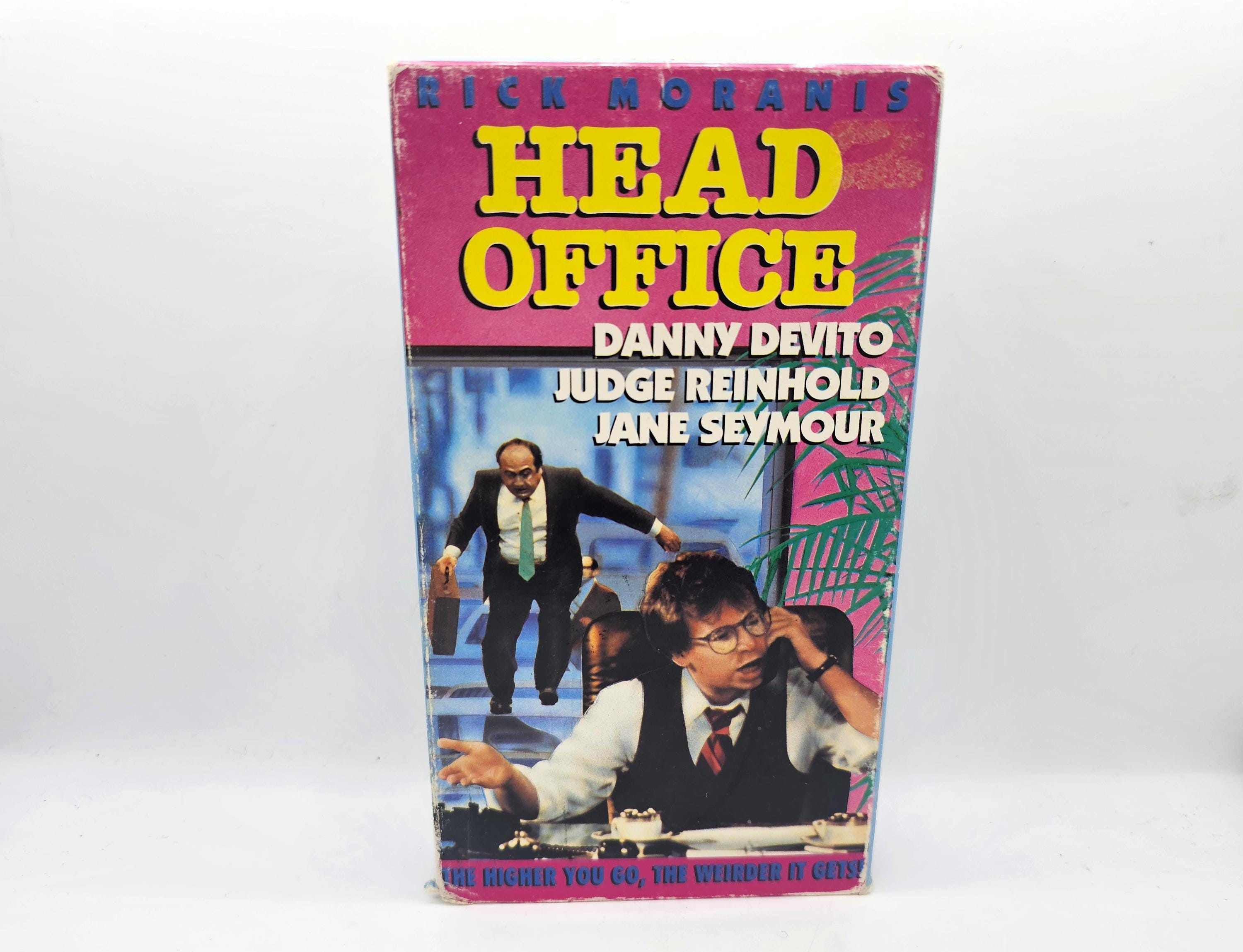 Head Office VHS Vintage Movie Rick Moranis Danny Devito Judge Reinhold Jane Seymour Videcassette ...