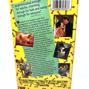 Bingo VHS Movie Vintage Cindy Williams Videocassette - Etsy