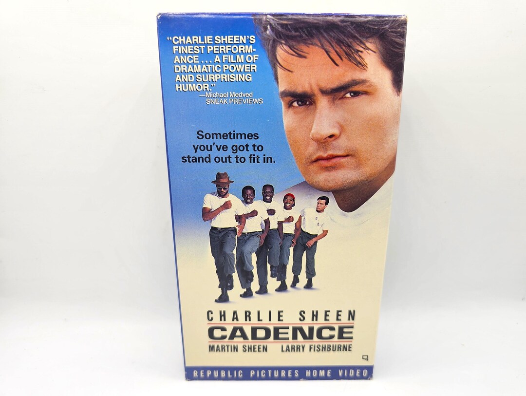 Cadence VHS Movie Videocassette Tape Vintage Charlie and Martin Sheen ...
