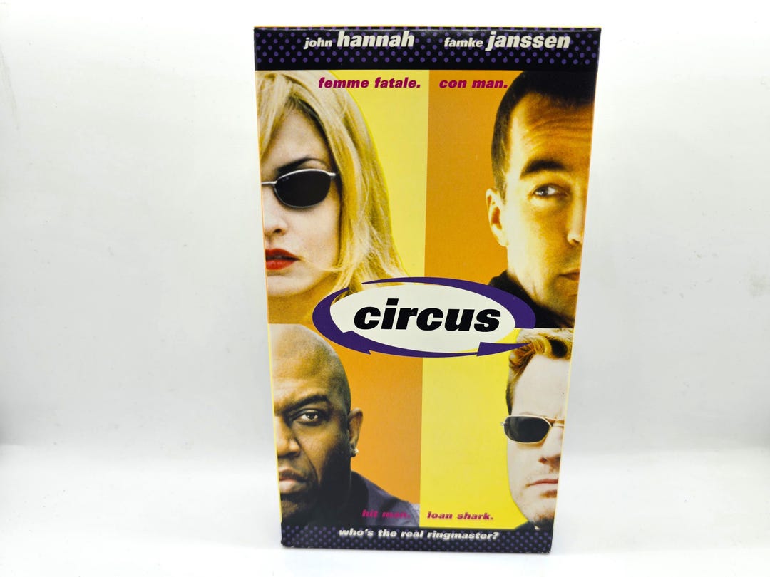 Circus VHS Movie Vintage John Hannah Famke Janssen Home Video ...