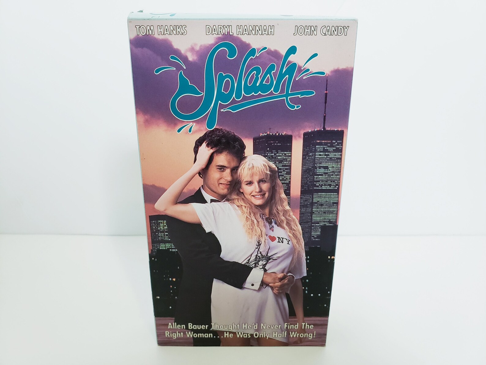 Splash VHS Movie Tom Hanks Daryl Hannah Vintage 80's Videocassette - Etsy