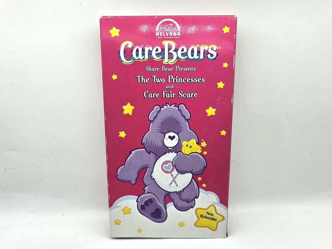 Care Bears VHS the Two Princesses and Care Fair Scare Videocassette ...