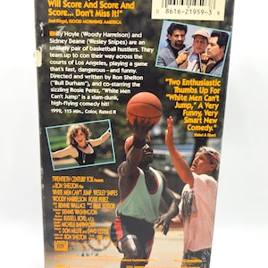 White Men Can't Jump VHS Movie Woody Harrelson Wesley Snipes Vintage ...