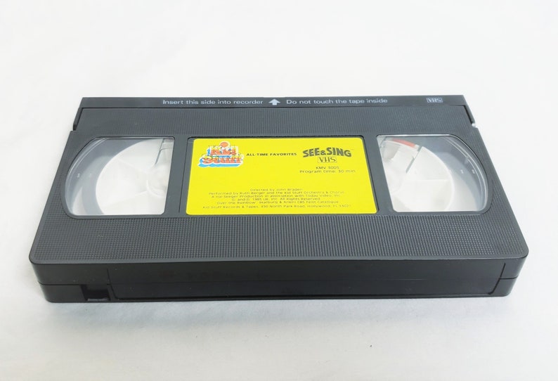 Kid Stuff All Time Favorites See & Sing VHS Kid Vid 1985 Vintage Old ...