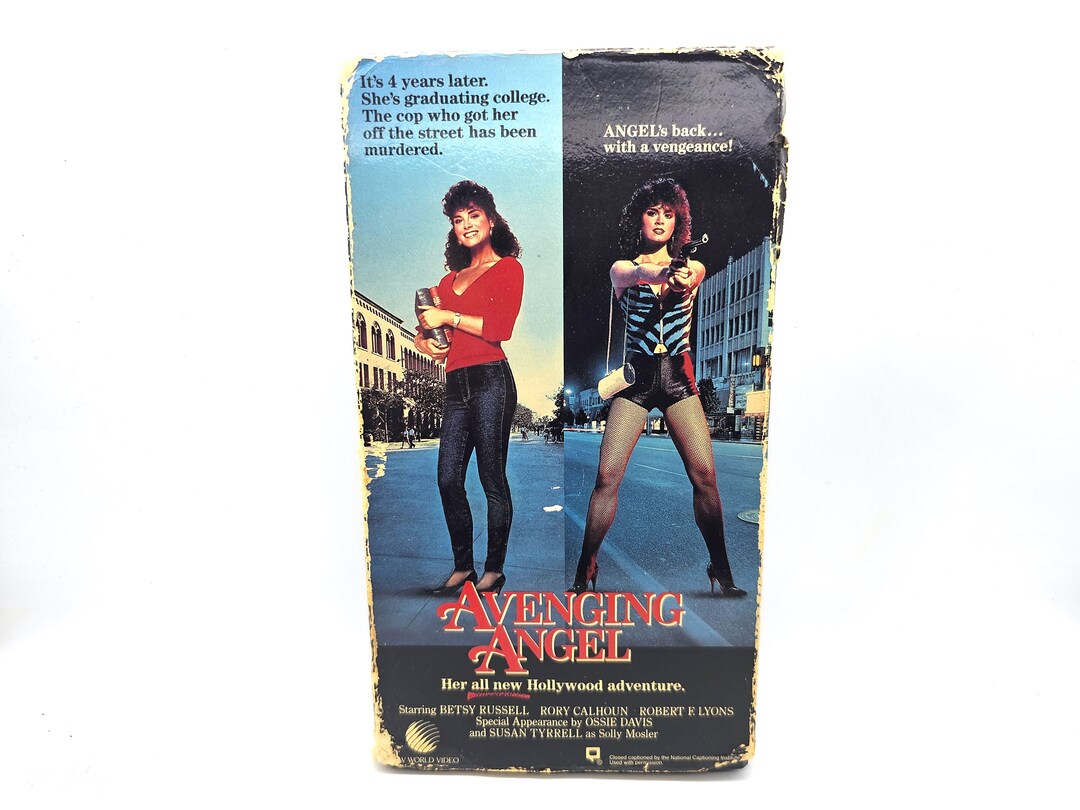 Avenging Angel VHS Movie Vintage Videocassette New World Video 1984 ...