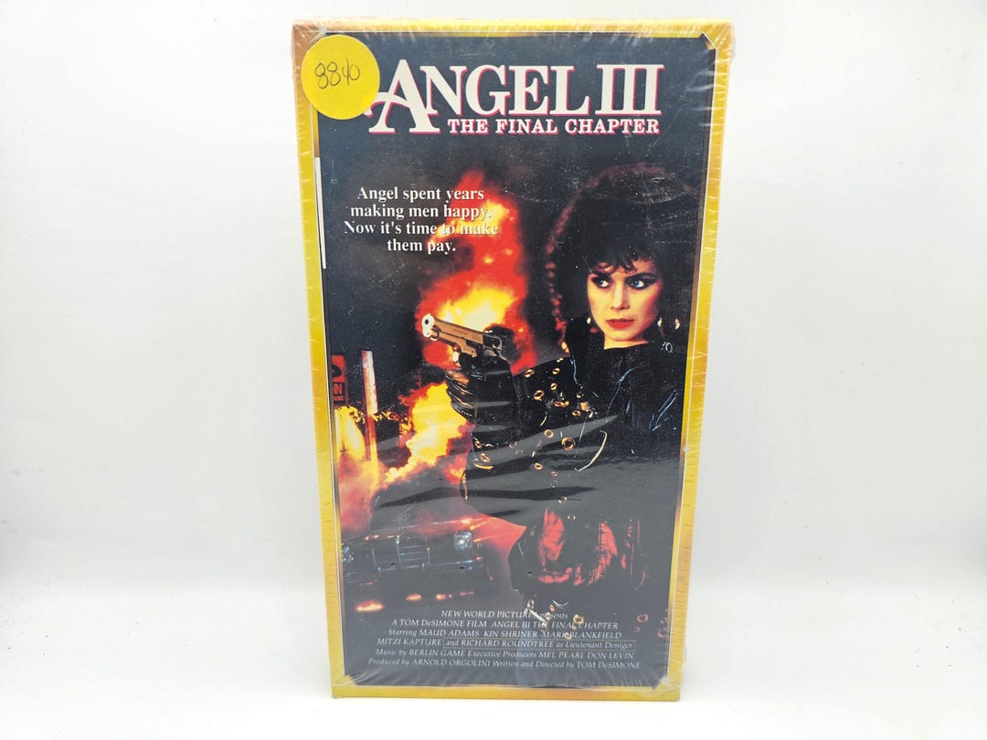 Angel III the Final Chapter VHS Movie Vintage Videocassette Former ...
