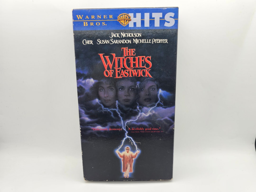 The Witches of Eastwick VHS Movie Jack Nicholson Cher Susan Sarandon ...