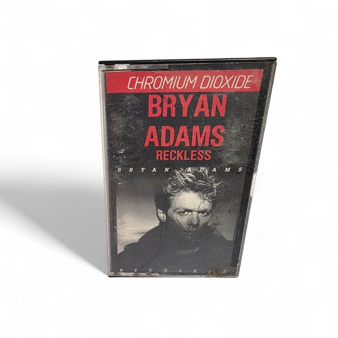 Bryan Adams Reckless Cassette Tape Album 1984 Chromium Dioxide Vintage ...