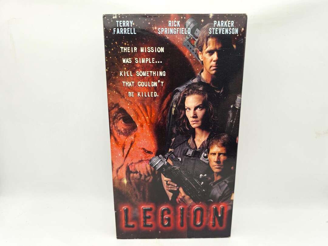 Legion VHS Movie Vintage Parker Stevenson Rick Springfield Former ...