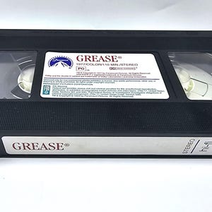 Grease and Grease 2 VHS Movie John Travolta Olivia Newton-john Michelle ...