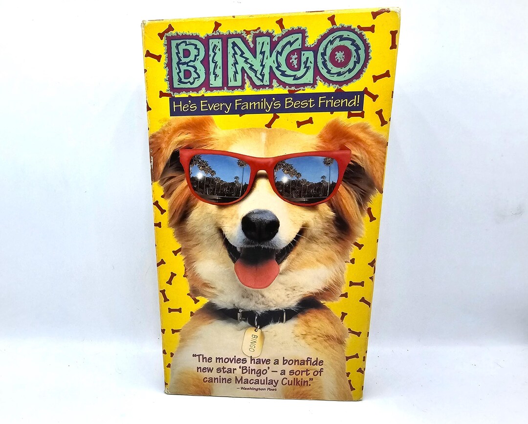Bingo VHS Movie Vintage Cindy Williams Videocassette - Etsy