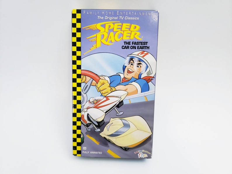 Speed Racer VHS the Fastest Car on Earth Adventure 3 Original TV ...