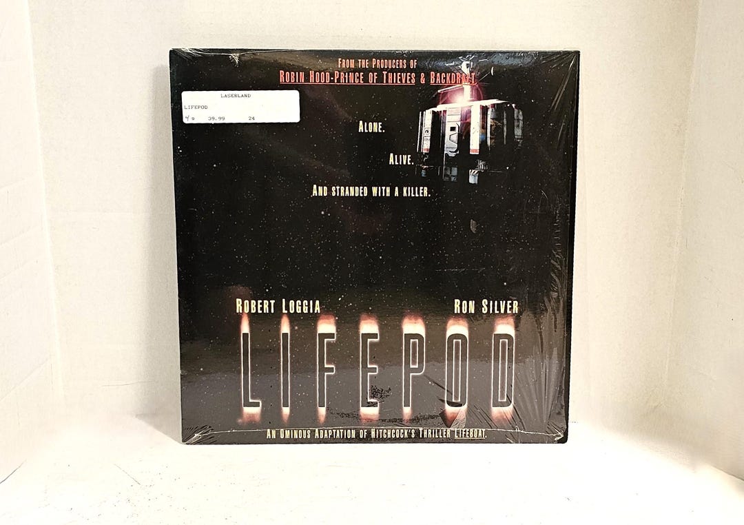 Lifepod Laserdisc Movie Vintage Horror Alfred Hitchcock Ron Silver ...