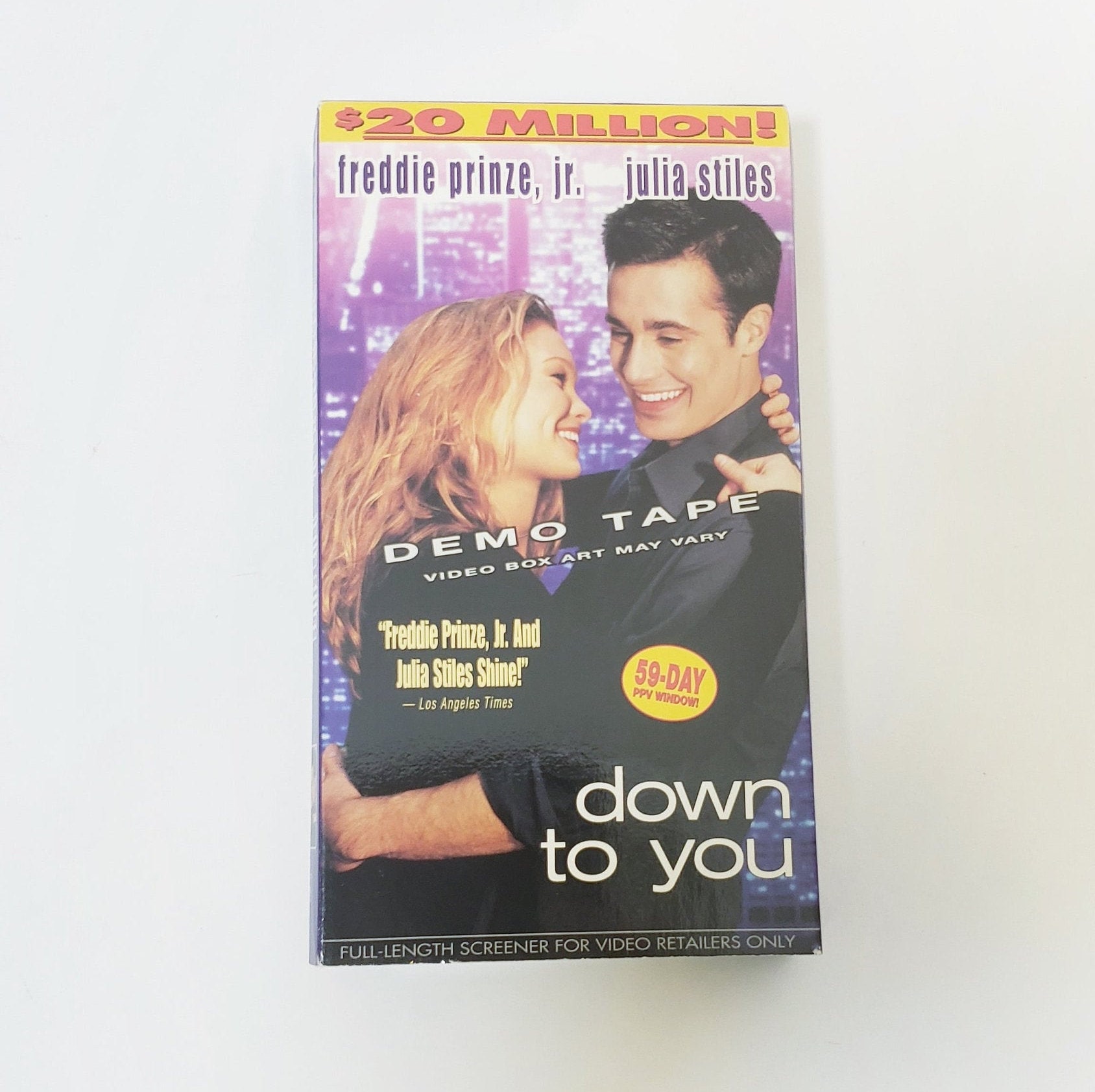 Down To You VHS Movie Rare Demo Tape Full-Length Screener | Etsy