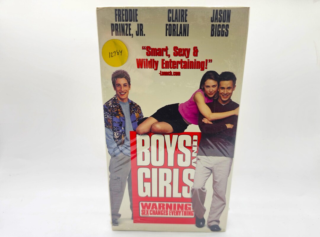 Boys and Girls VHS Movie Vintage Freddie Prinze Jr Jason Biggs Claire ...