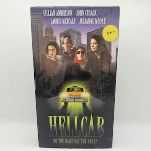 Hellcab VHS Movie Vintage John Cusack Gillian Anderson Horror ...