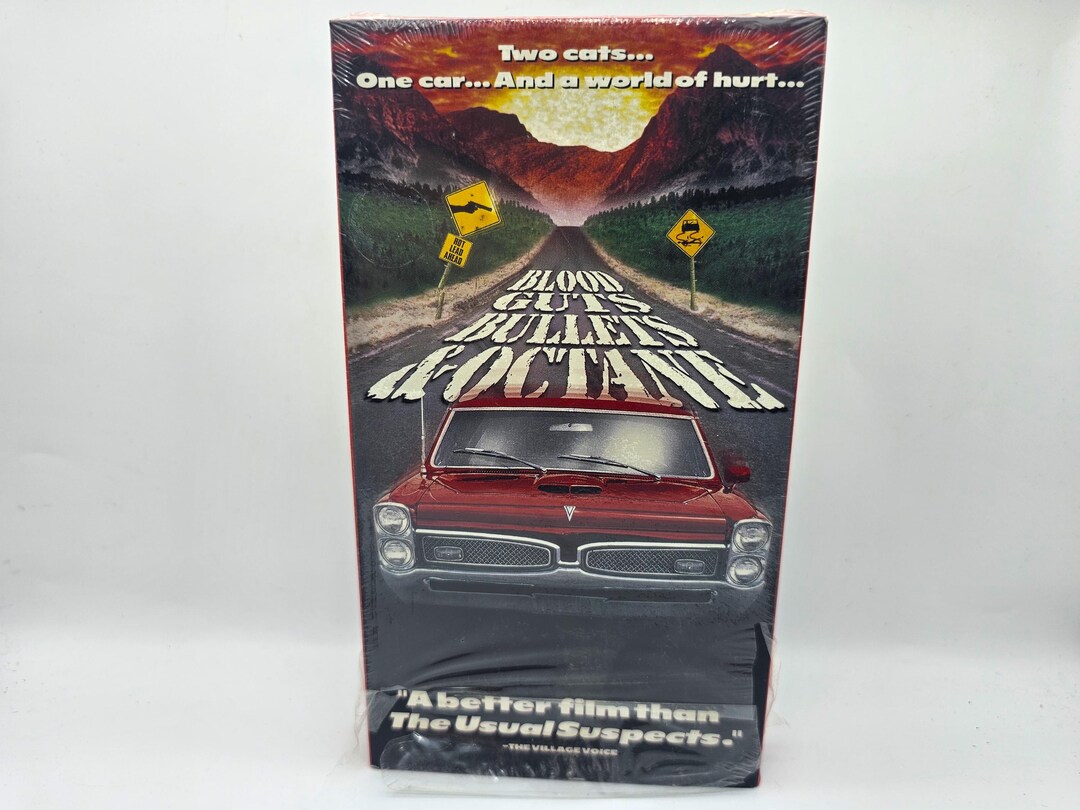 Blood Guts Bullets & Octane VHS Movie Vintage Videocassette Former ...