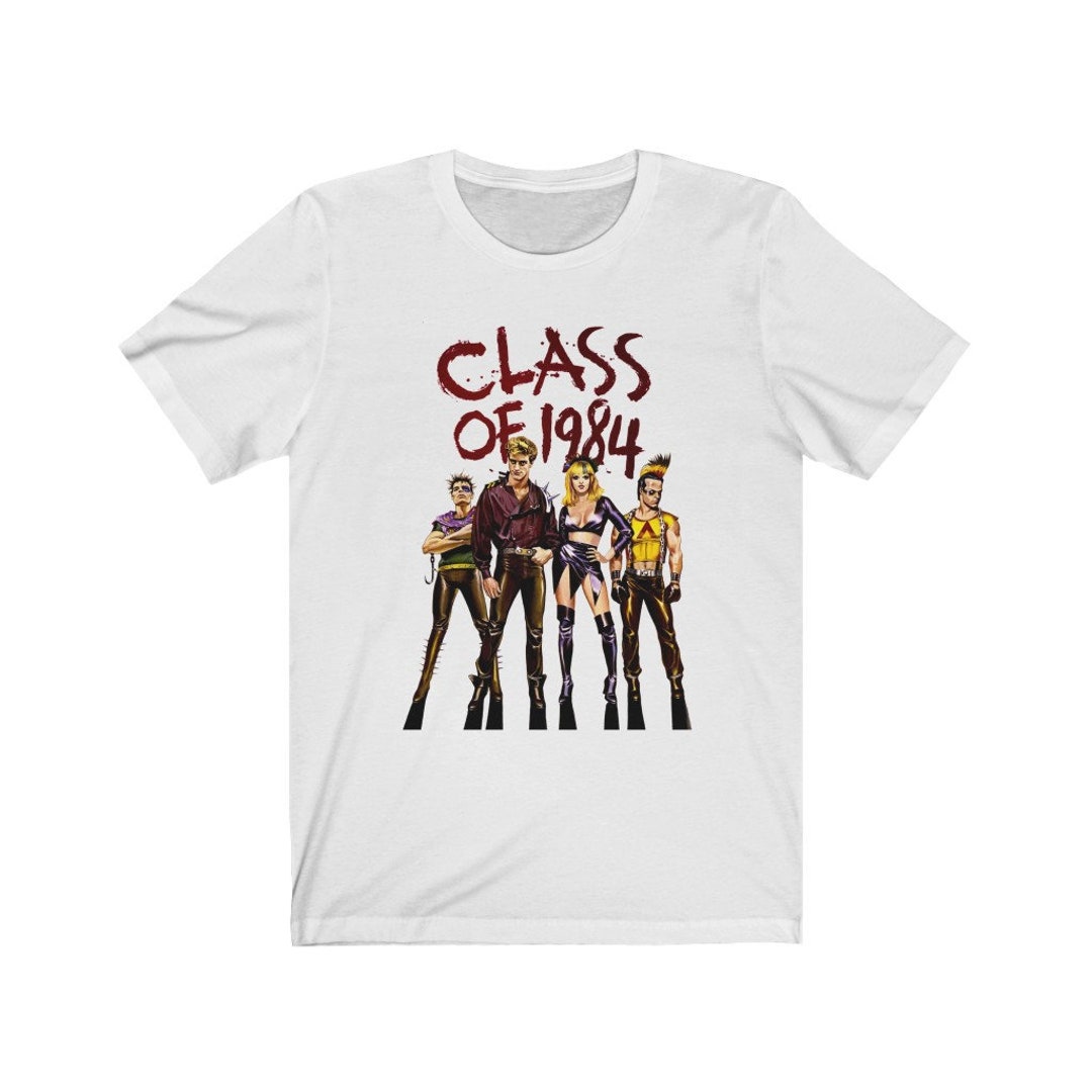 Class of 1984 T-shirt Retro 80's Movie Tee - White - Etsy