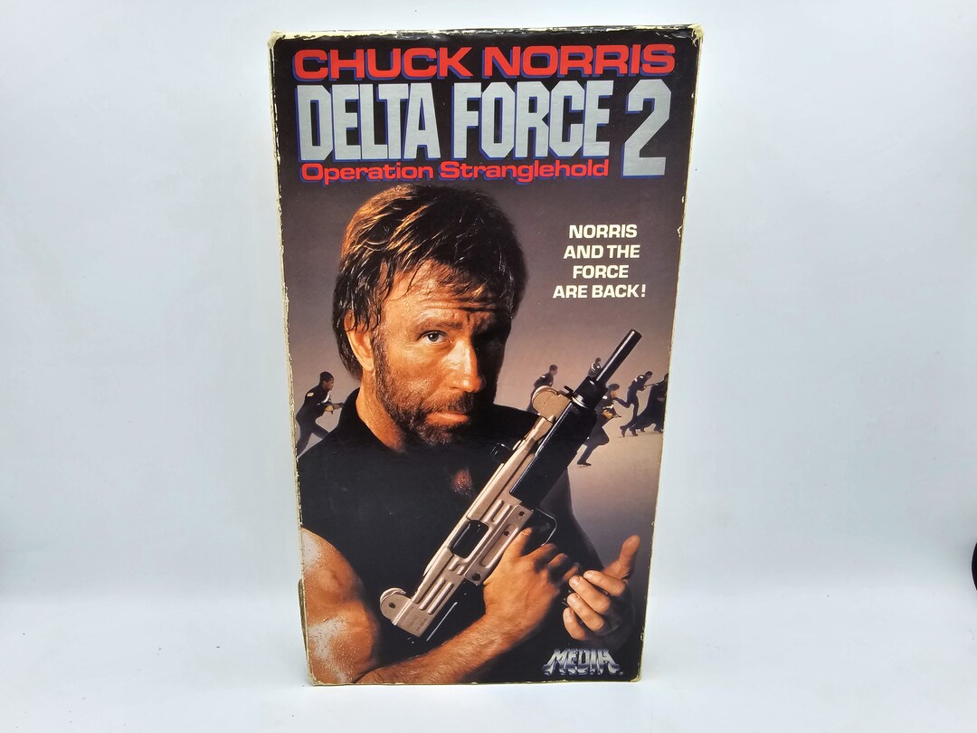 Delta Force 2 VHS Chuck Norris Operation Stranglehold Vintage Movie - Etsy