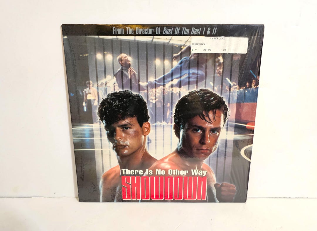 Showdown Laserdisc Movie Vintage Kenn Scott Billy Blanks Best of the ...