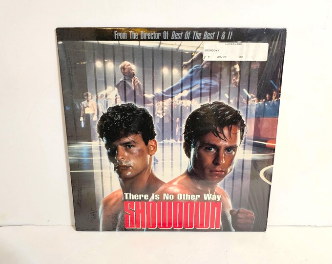 Showdown Laserdisc Movie Vintage Kenn Scott Billy Blanks Best of the ...
