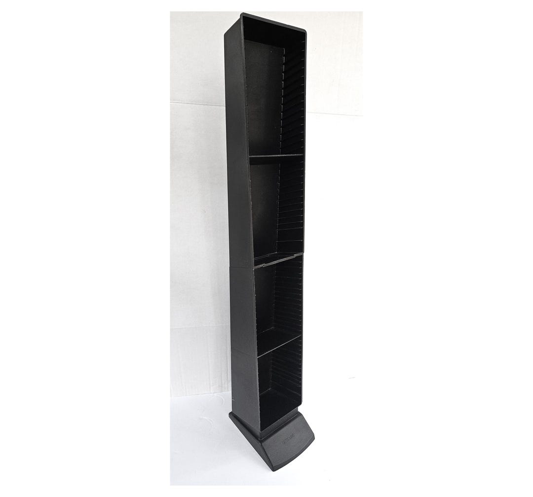 Laserline 60 CD Display Tower Stand Compact 2-part Disc Holder Case ...