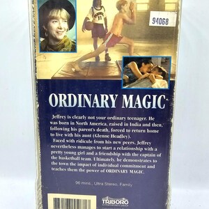 Ordinary Magic VHS Vintage Ryan Reynolds Glenne Headly Former Rental ...