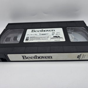 Beethoven VHS Movie Vintage Videocassette MCA Home Video - Etsy