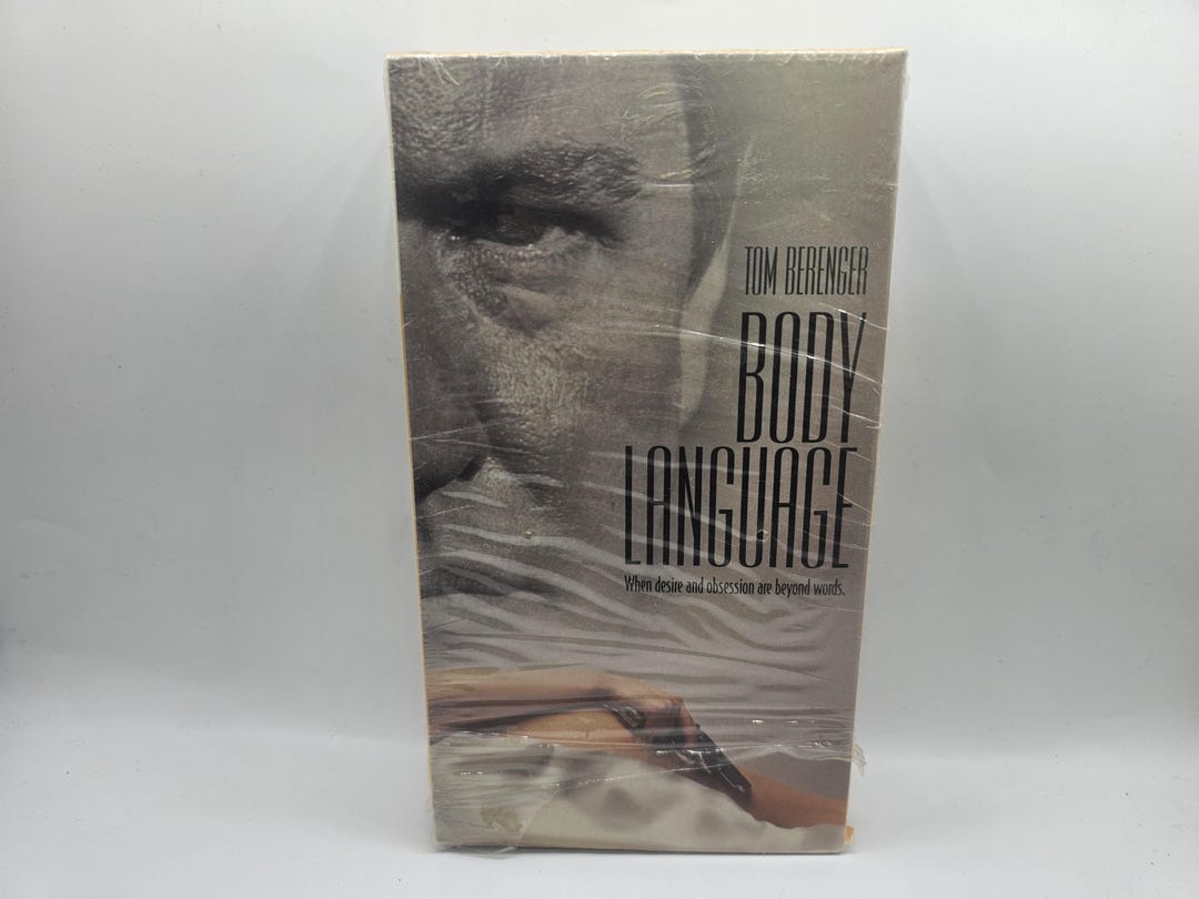 Body Language VHS Movie Vintage Tom Berenger Videocassette HBO Home ...