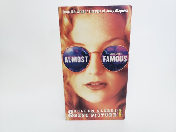 Almost Famous VHS Movie Cameron Crowe Kate Hudson Former | Etsy