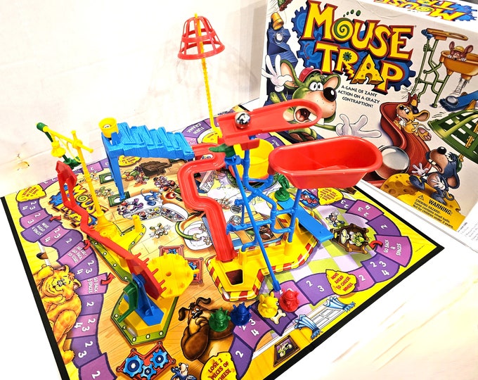 Mouse Trap Board Game Milton Bradley Complete - Etsy