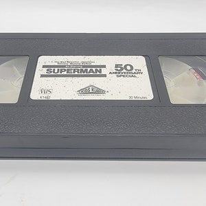 Superman 50th Anniversary Special VHS Special Collectors Edition 1987 ...