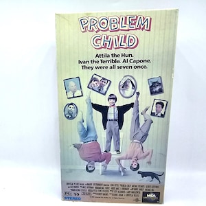 Problem Child VHS Vintage John Ritter Michael Richards Comedy ...