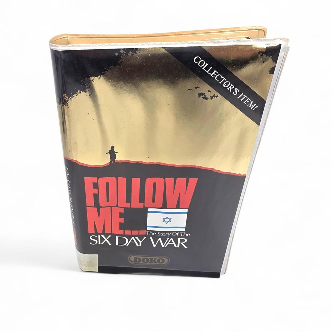 Follow Me the Story of the Six Day War VHS DOKO Collectors Item Vintage ...