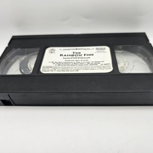 The Rainbow Fish VHS Dazzle the Dinosaur Doors of Wonder Vintage Sony ...