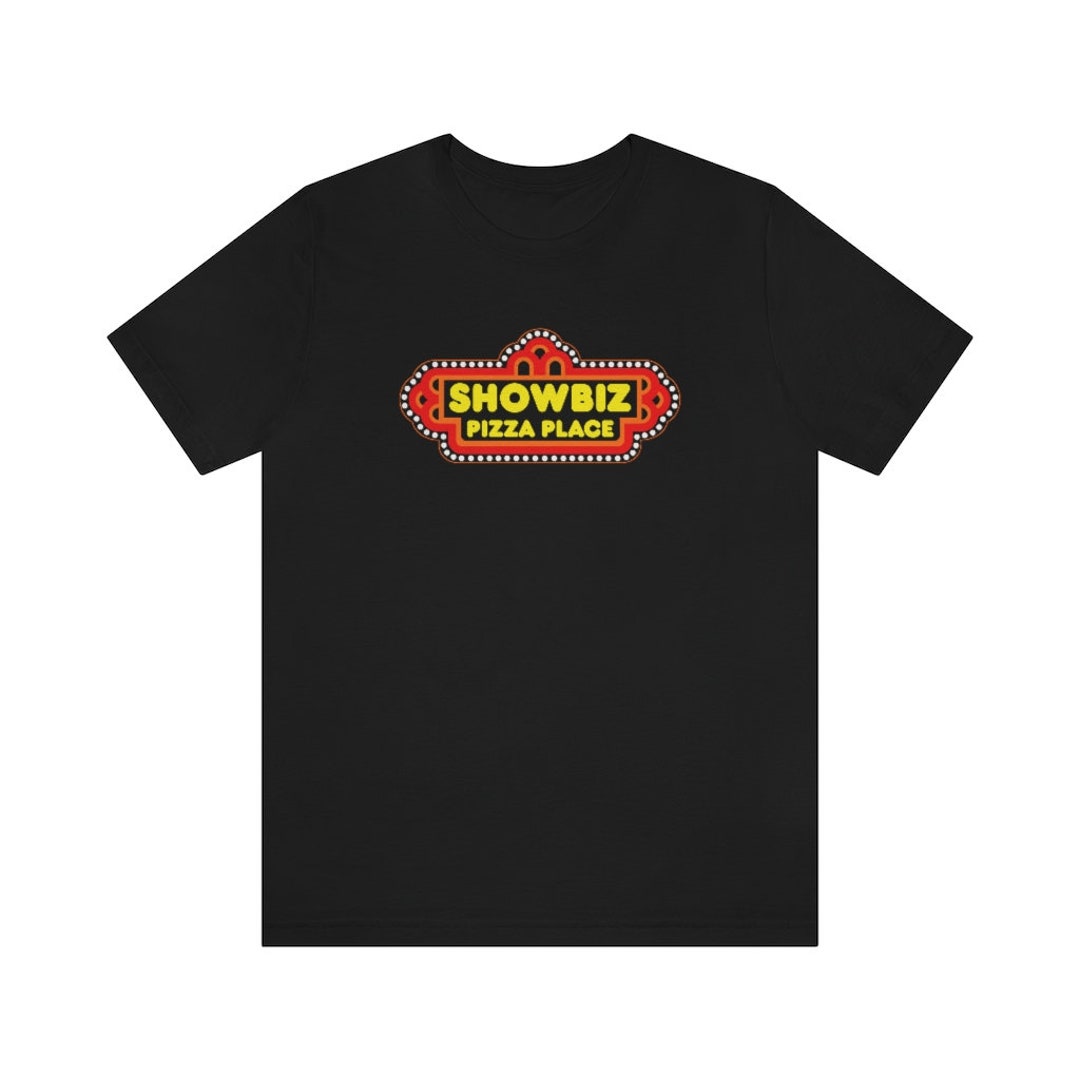 Showbiz Pizza Place Black T-shirt Logo Tee - Etsy
