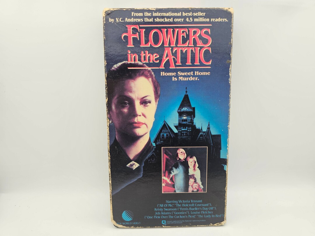 Flowers in the Attic VHS Vintage Movie Videocassette Blockbuster Former ...