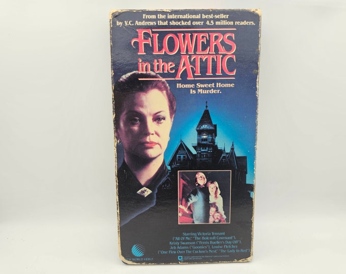 Flowers in the Attic VHS Vintage Movie Videocassette Blockbuster Former ...