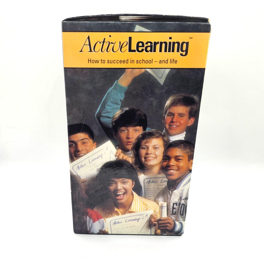 Active Learning VHS Box Set 3 How to Succeed in School and Life Vintage ...