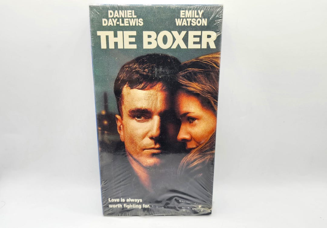 The Boxer VHS Movie Daniel Day Lewis Emily Watson Videocassette Tape ...