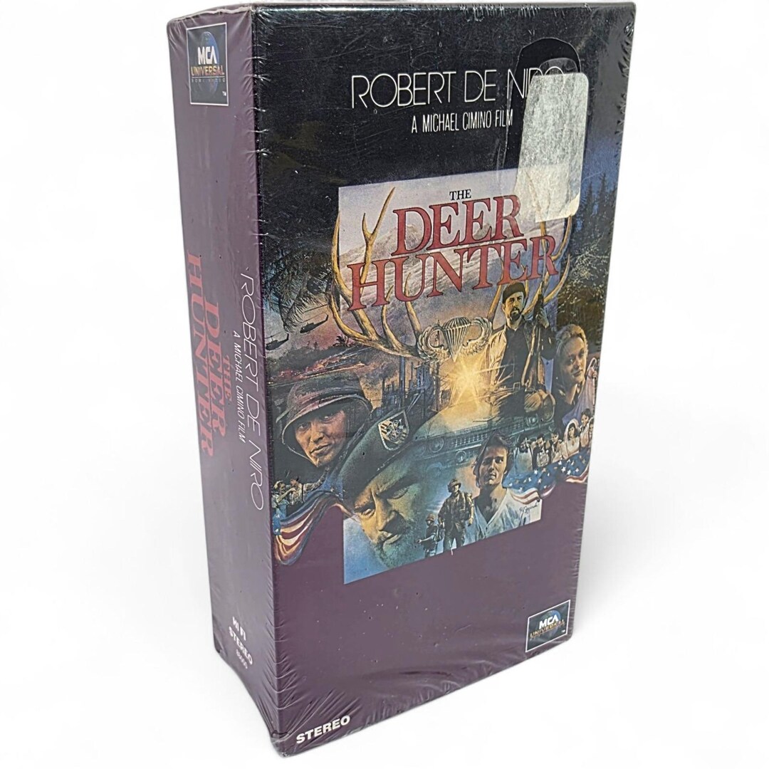 The Deer Hunter VHS 2-tape Set NEW Robert De Niro Vintage Movie 1978 ...