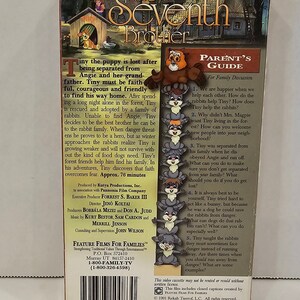 The Seventh Brother VHS Videocassette Tape Feature Film for Families ...