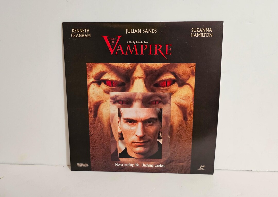 Tale of A Vampire Laserdisc Movie Vintage Jullian Sands Extended Play ...